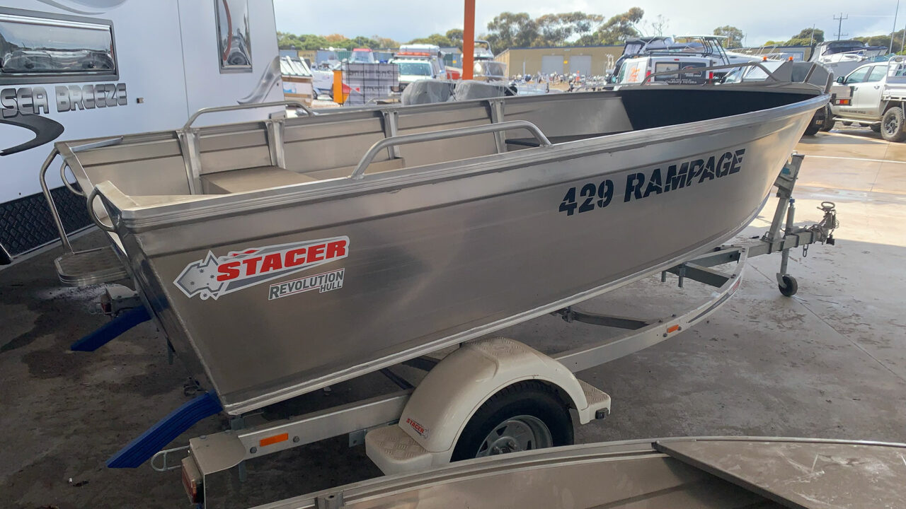 Stacer 429 Rampage “in Stock” | Geelong Marine World