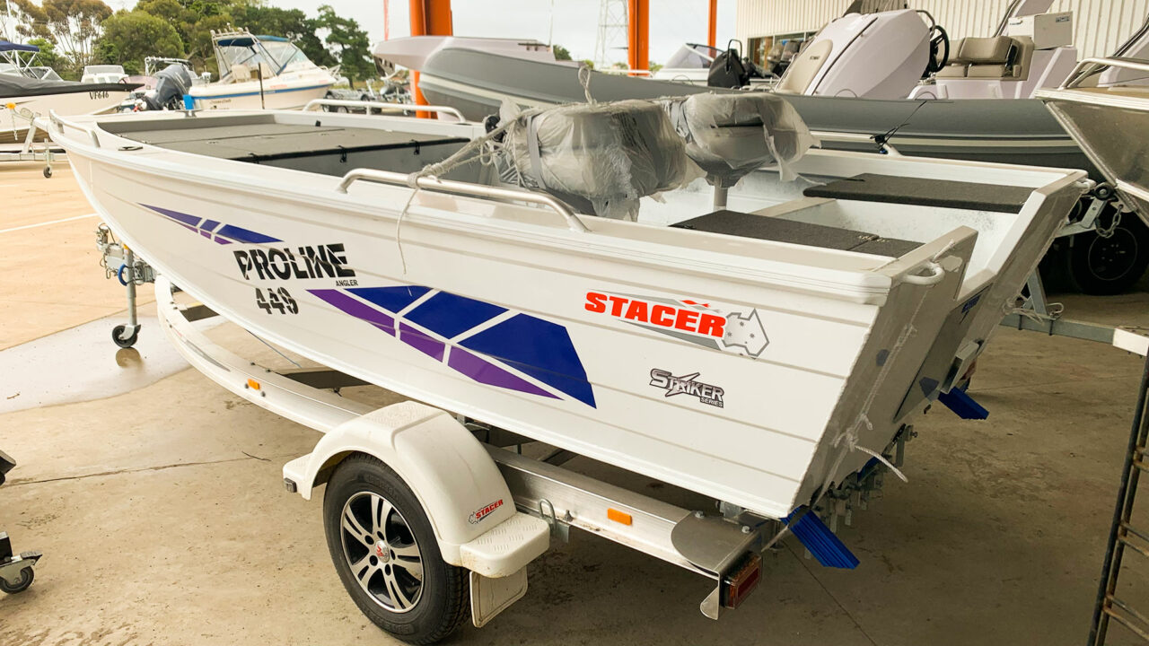 Stacer 449 Proline Angler – In Stock | Geelong Marine World