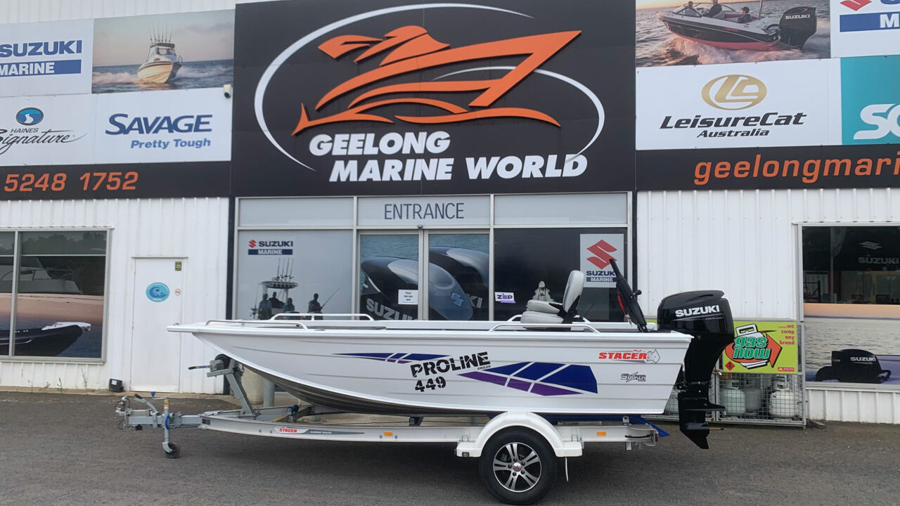 Stacer Proline Angler 449 – “Ready – Set – Go” | Geelong Marine World