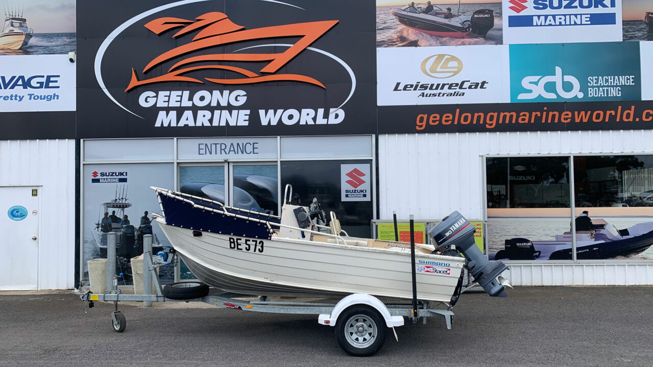 Sold Stacer Seasprite 3.9 Center Console | Geelong Marine World