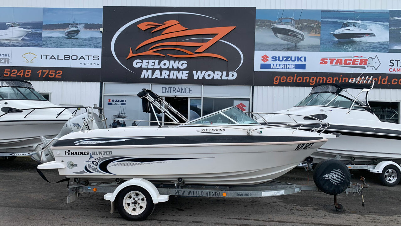 Sold – Haines Hunter V17 Legend | Geelong Marine World